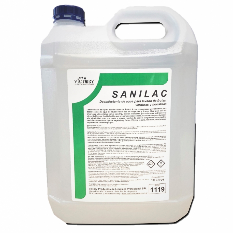 SANILAC (Base ácido láctico) • Big Distribuciones