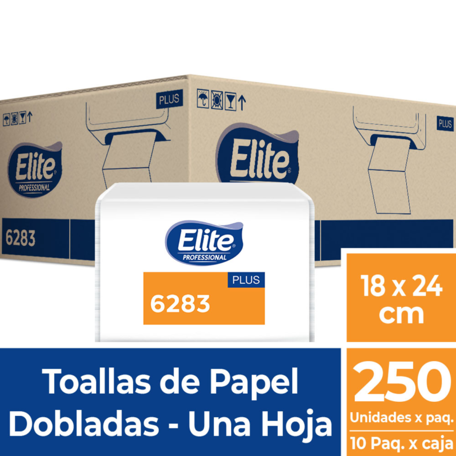 TOALLA INTERCALADA ELITE 4 PANELES, HOJA SIMPLE • Big Distribuciones